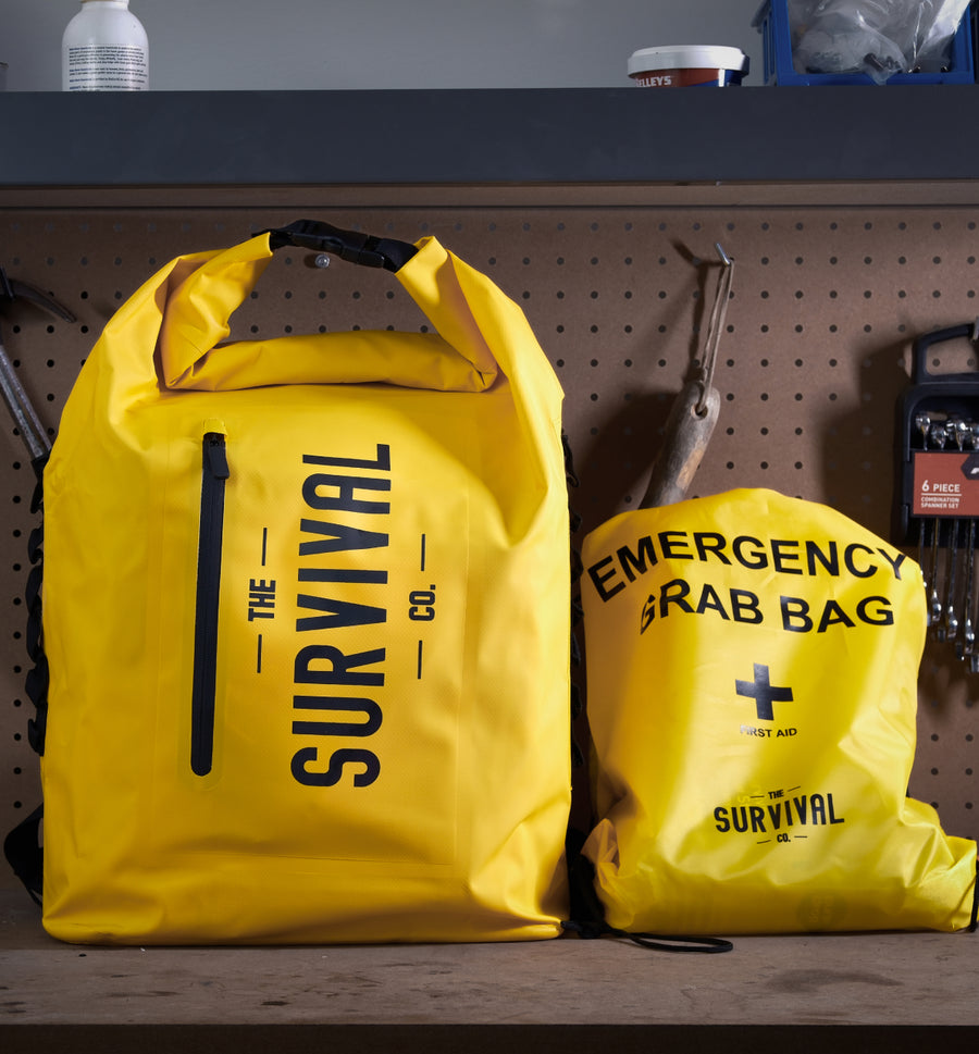 Grab And Go Emergency Survival Bag/Kit 4 Person by The Survival Co.