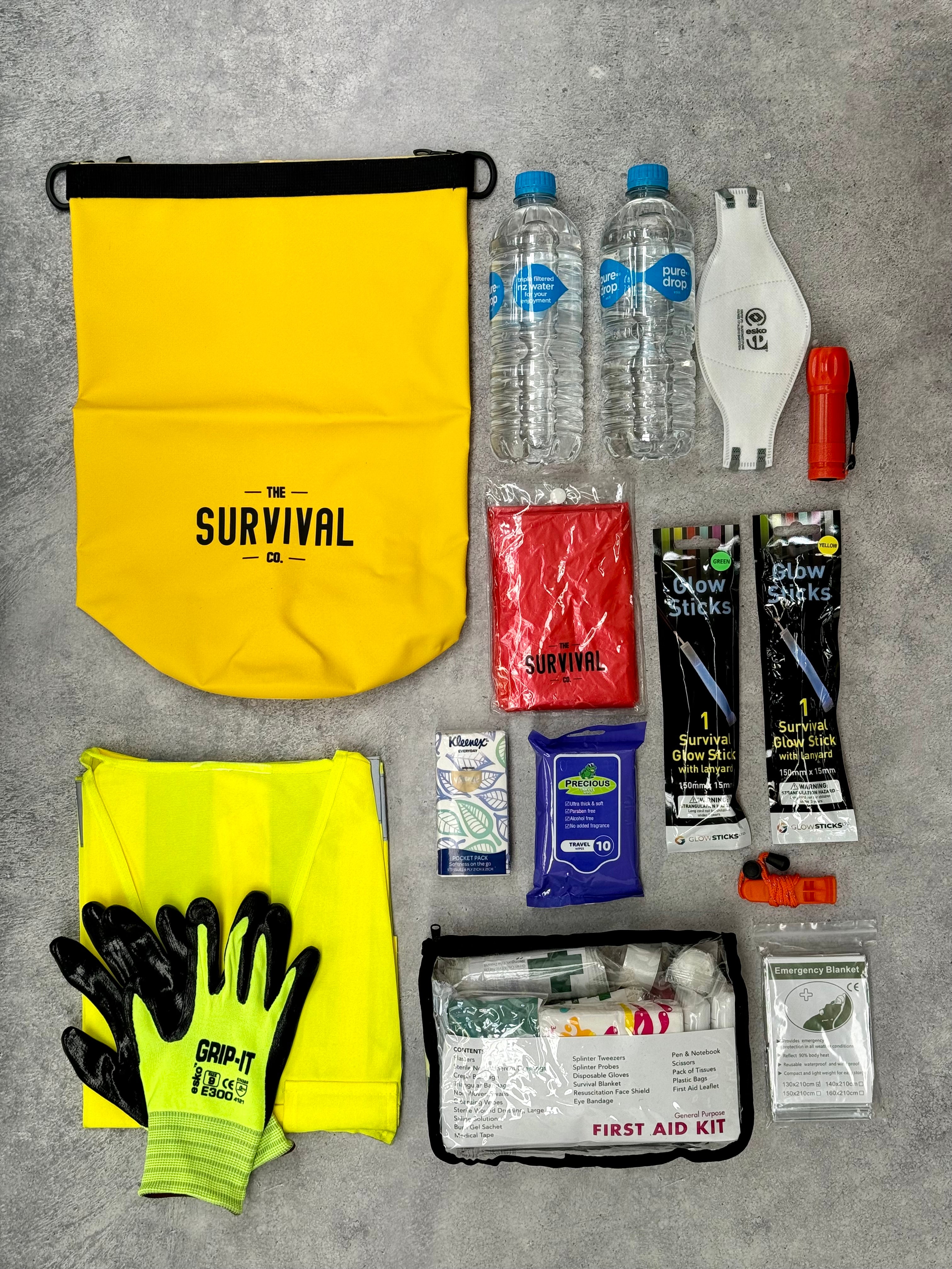 Vehicle Emergency Kit by The Survival Co.